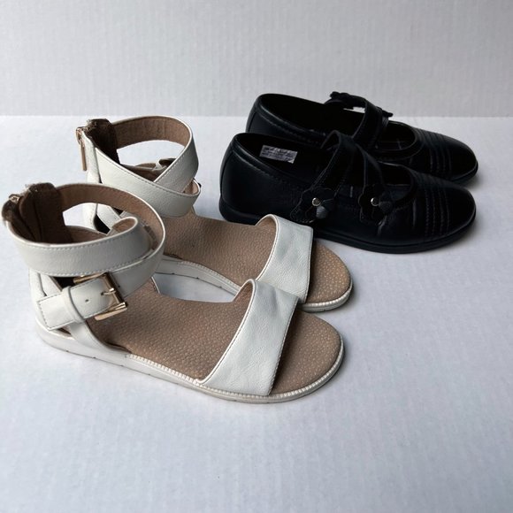 Rachel Shoes | Shoes | Lot Of 2 Girls Shoes Sandals And Dress Shoes ...